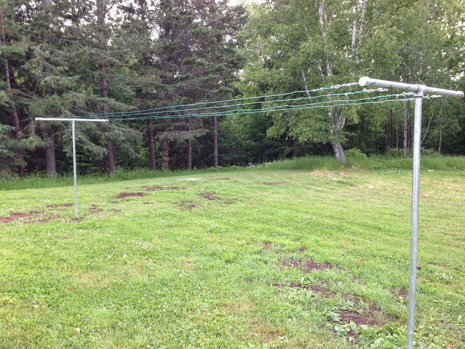 Port Wing Passages: Finally...a clothesline! And what's "Welcome to ...