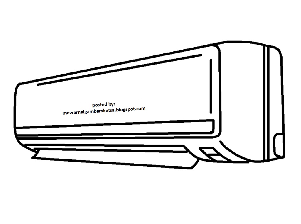 Mewarnai Gambar: Mewarnai Gambar Sketsa AC