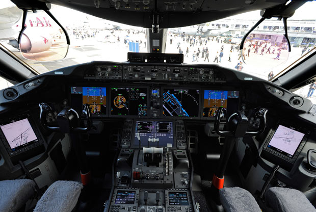Boeing 787 Dreamliner: 787 Flightdeck