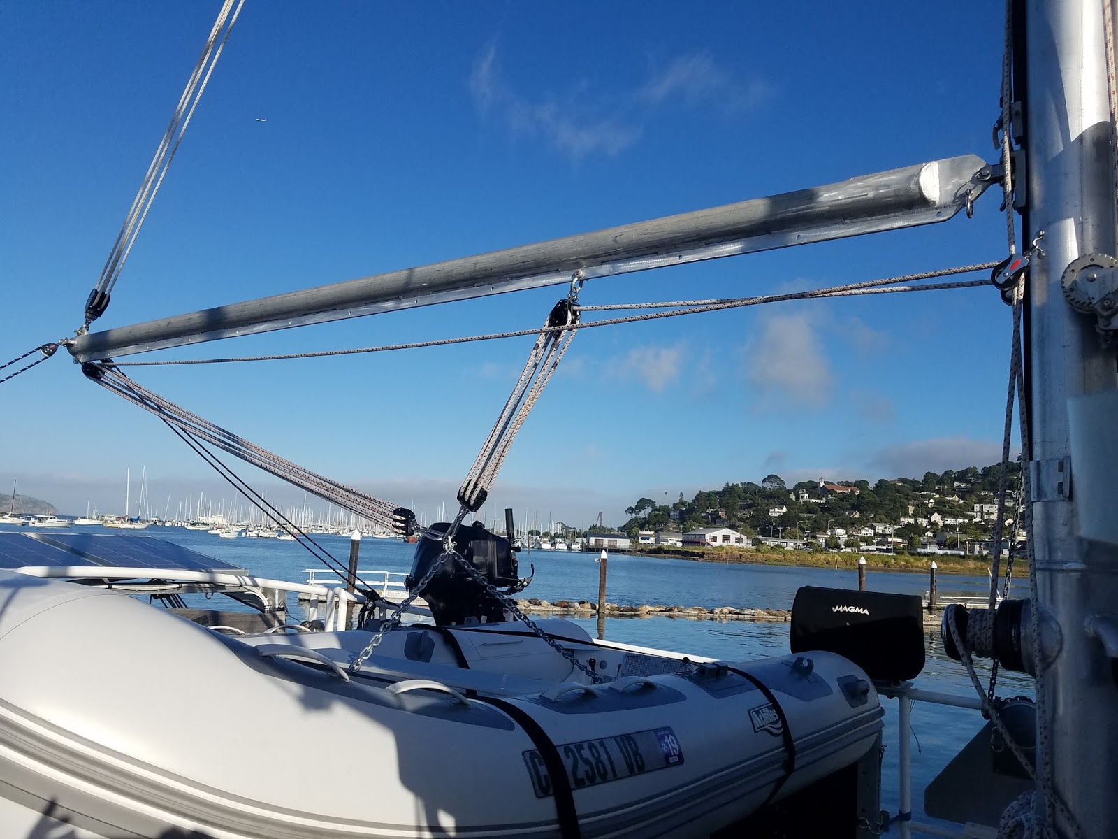 Building Koloa (Kama Hele): Aft mast boom modifications