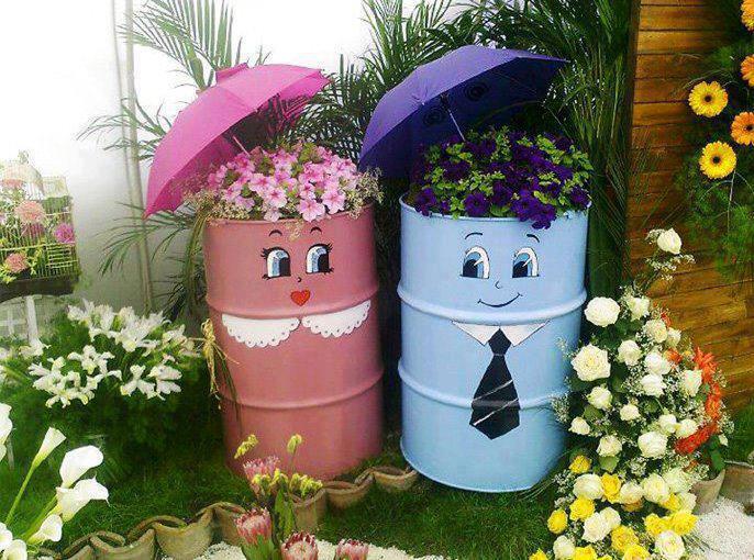 Pasu Bunga Menarik Dengan Sentuhan Kreatif - Relaks Minda