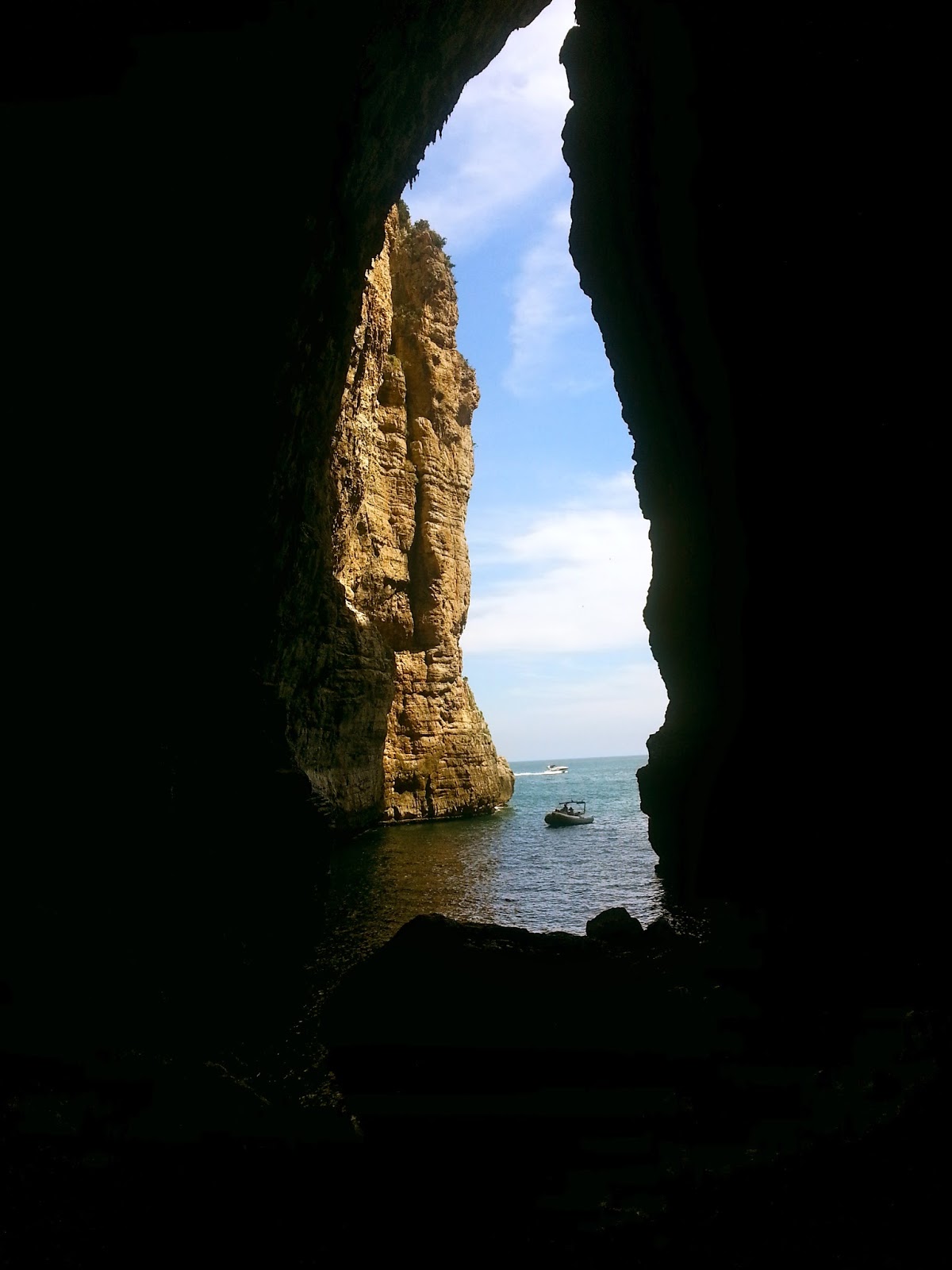 Italy: Montagna Spaccata, Grotta del Turco, & Grotte di Pastena