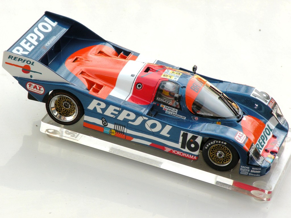 Farolillo Rojo: Porsche 962C Repsol Brun Motorsport - Le Mans 1990