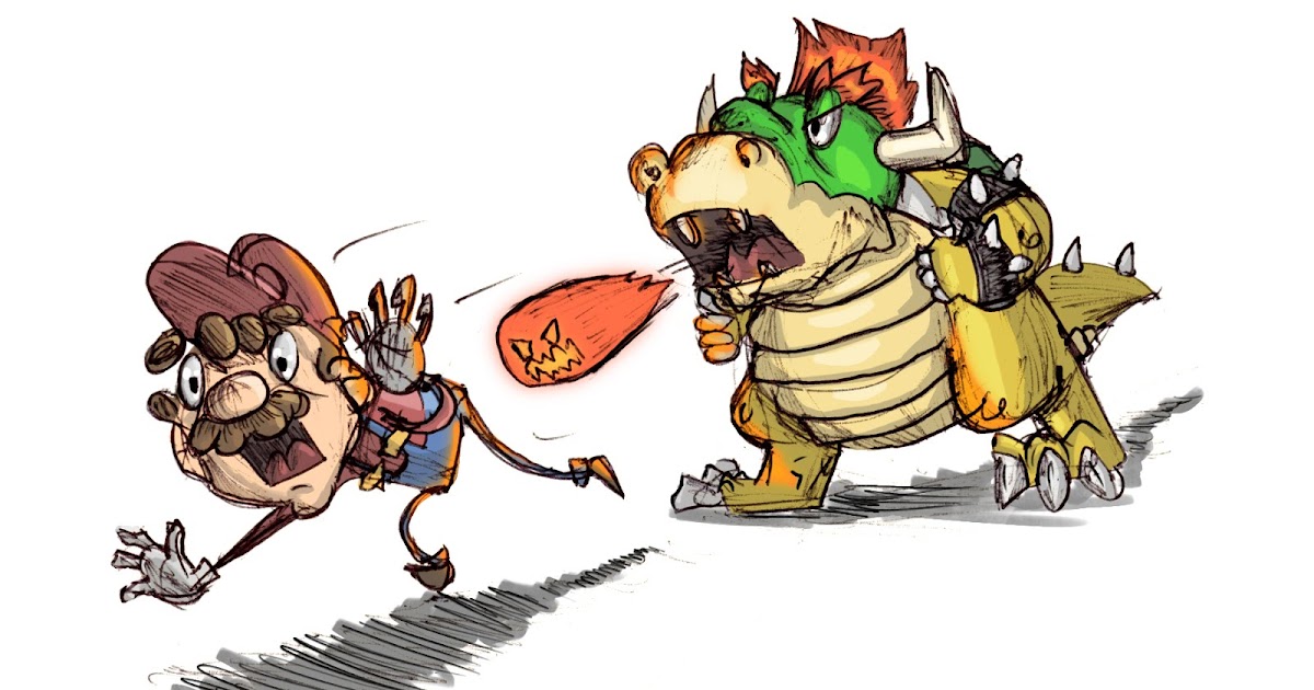 SparkysArt: Bowser Attack