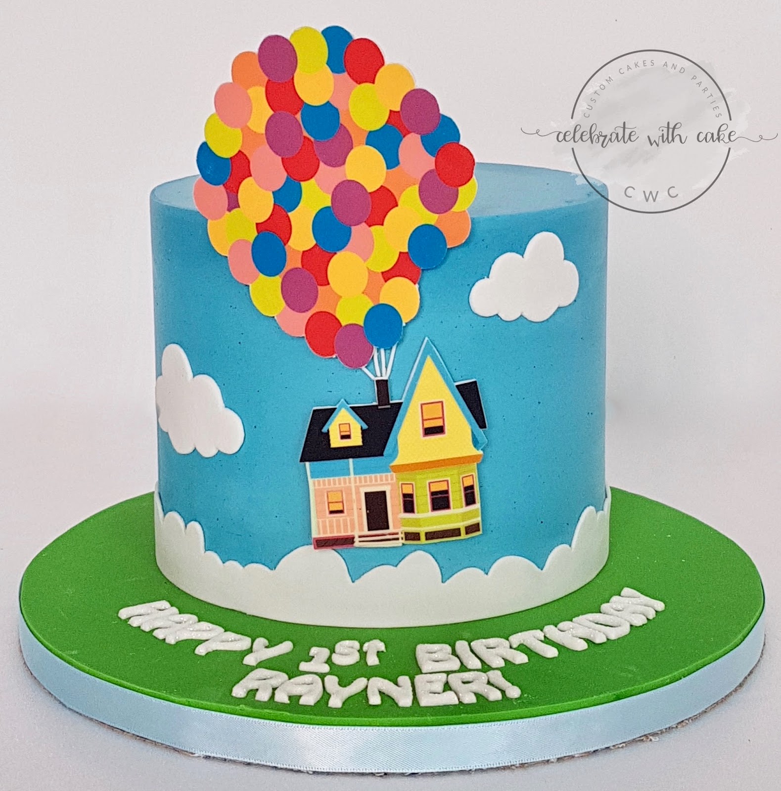 Celebrate with Cake!: Up House 1st Birthday Cake