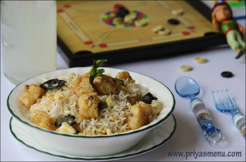 Priya's Menu - Yum Yum Yummy food for Food lovers : Basa Fish & Basil Rice