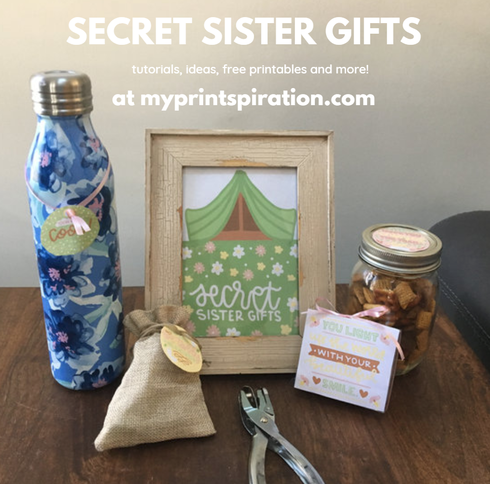 Printspiration: four super fly secret sister gifts