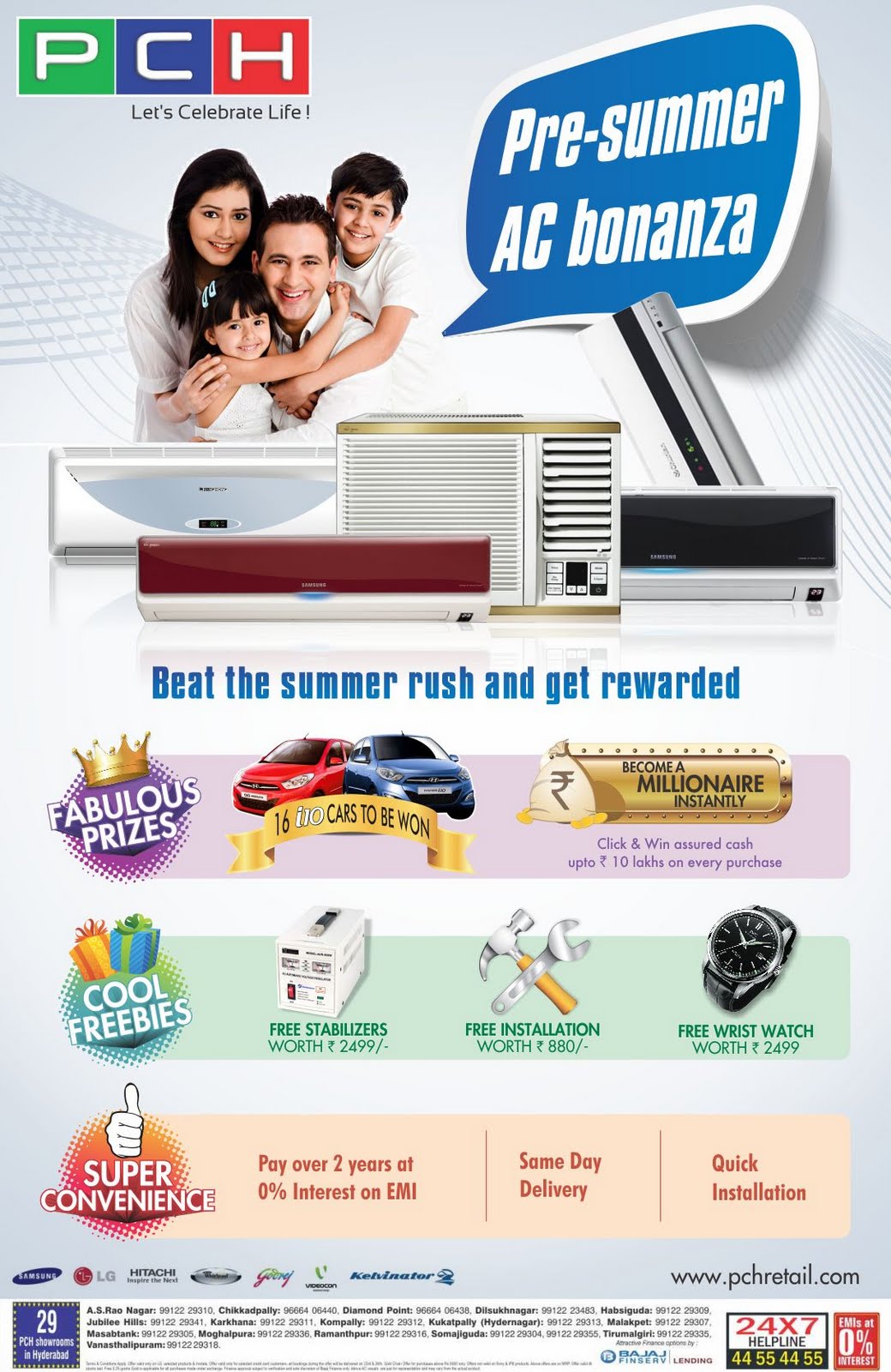 Nidhi: PCH Electronics Festival / Offer Ads