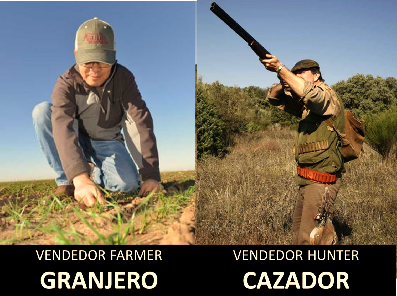 Marketing, tecnología y vida: Vendedor hunter vs vendedor farmer