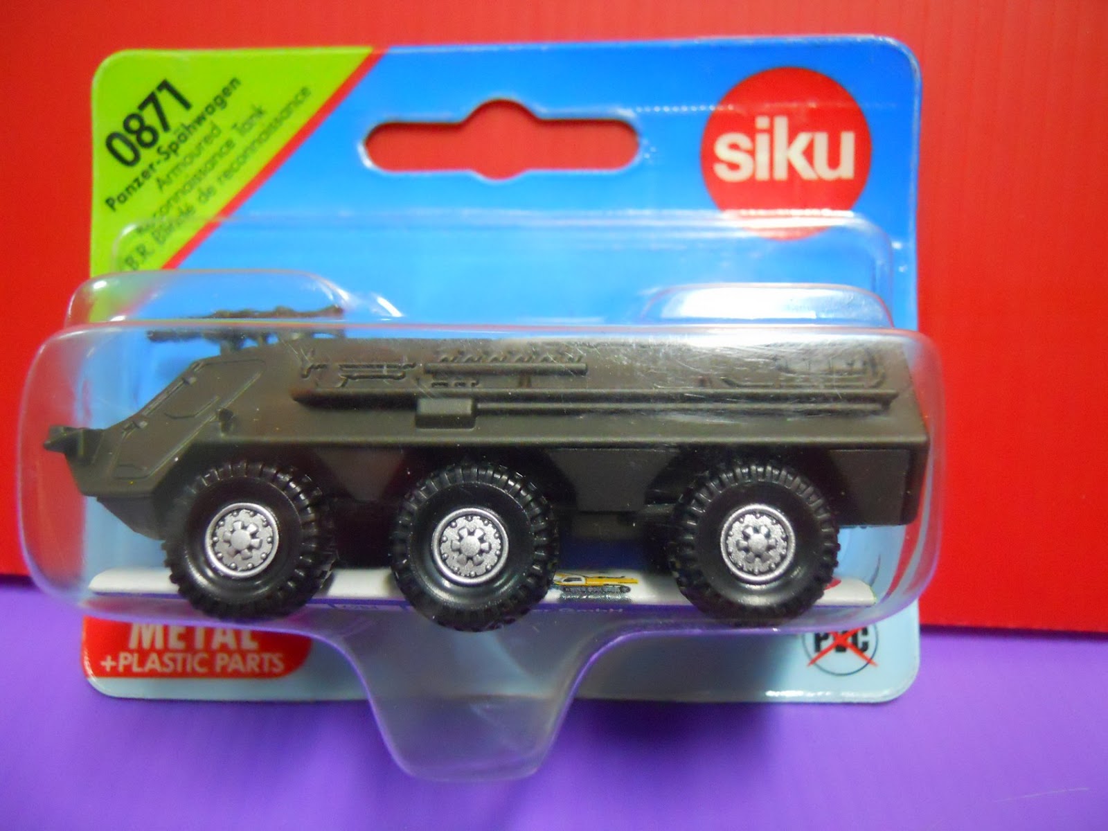 Dexters Diecasts (DexDC): Siku #0871 ~ Panzer Armoured Reconnaissance Tank