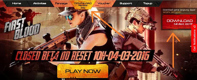 Review Game FPS Online First Blood Indonesia - Huzenify