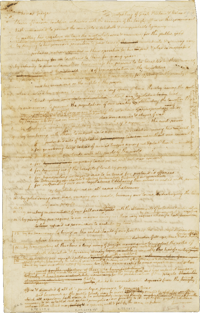Faith & Freedom Library: Draft Virginia Constitution of 1776
