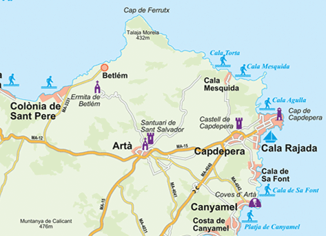 Mallorca-Helper: Castell de Capdepera