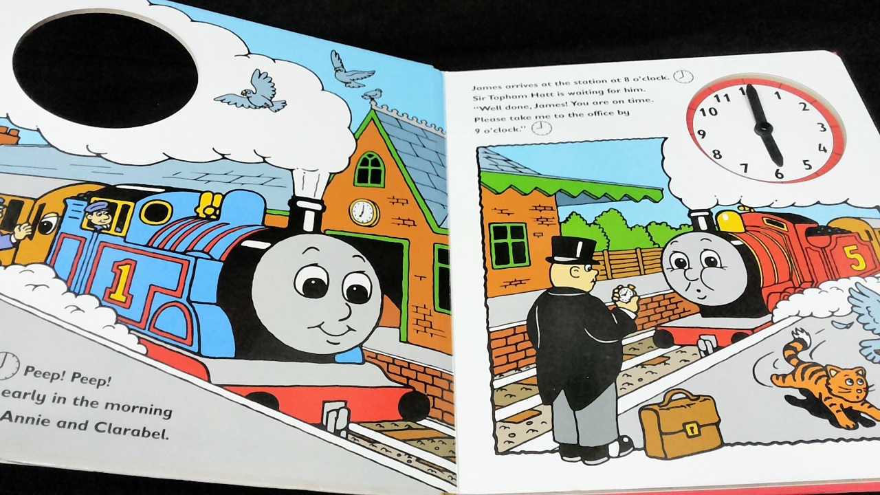Kid Books Blog: 139.What's the time Thomas?