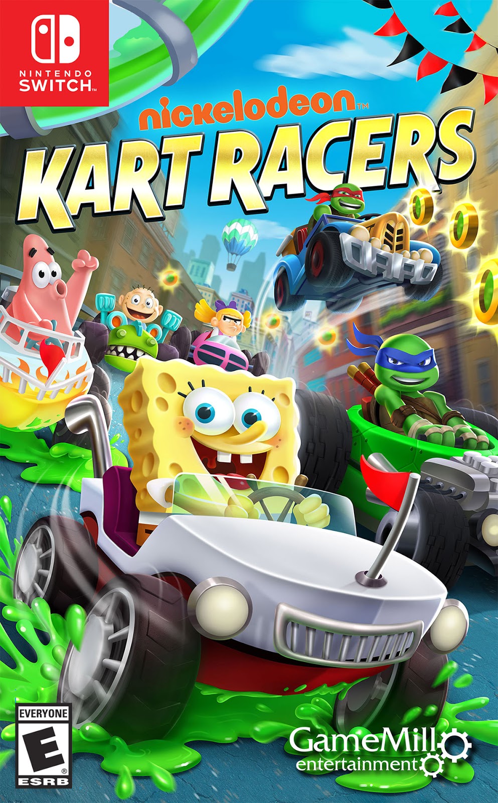 NickALive!: GameMill Entertainment Announces 'Nickelodeon Kart Racers ...