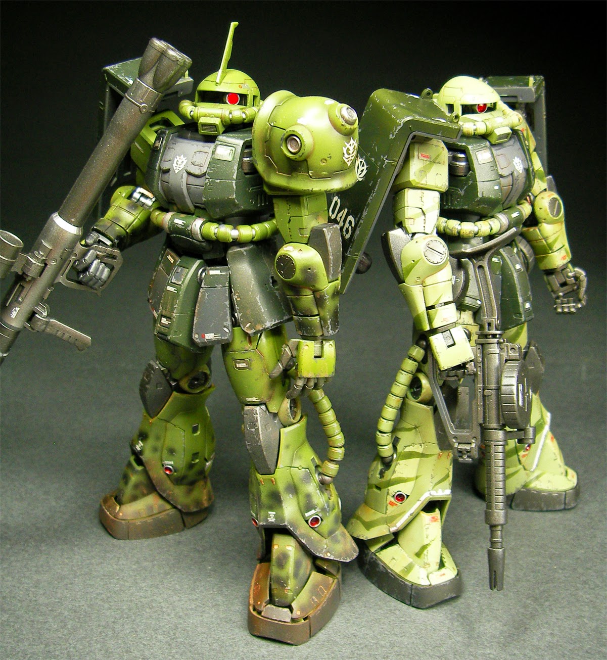 RG 1/144 Zaku II Operation Jaburo Drop - Custom Build