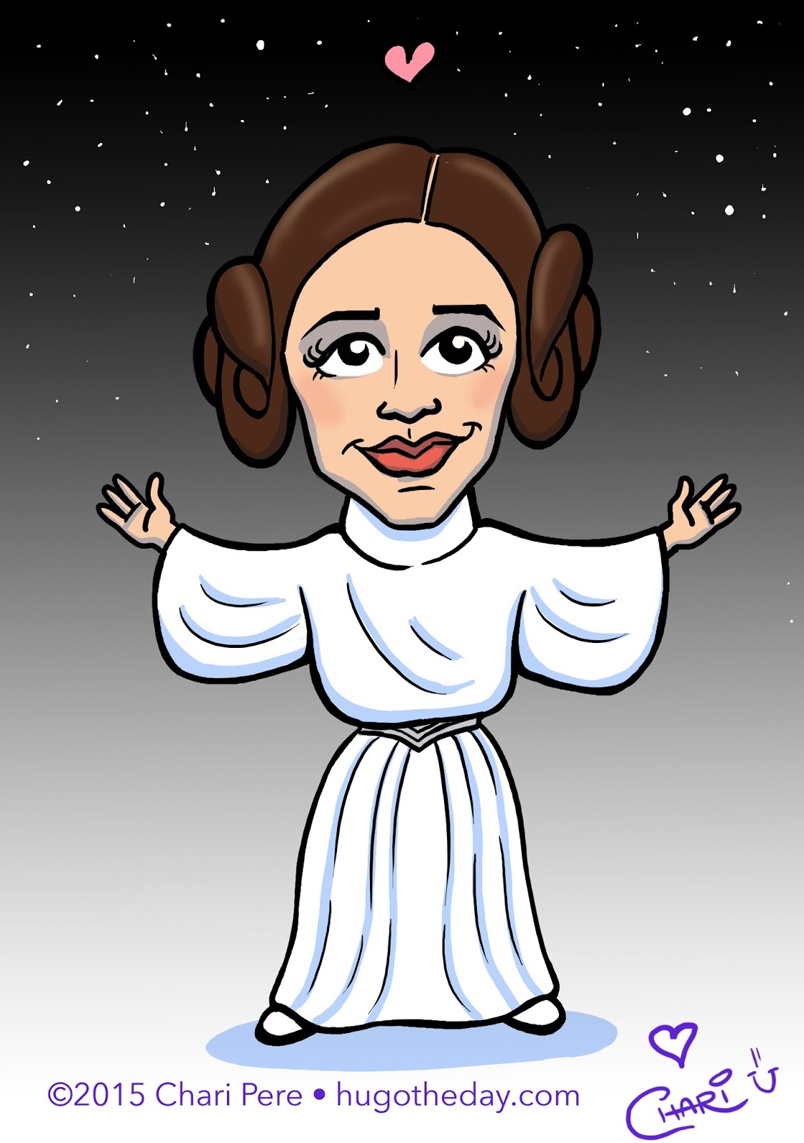 Hug O' The Day: Princess Leia Hug!