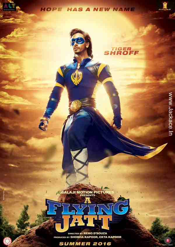 A Flying Jatt First Look Posters | Tiger Shroff, Nathan Jones | Jackace ...