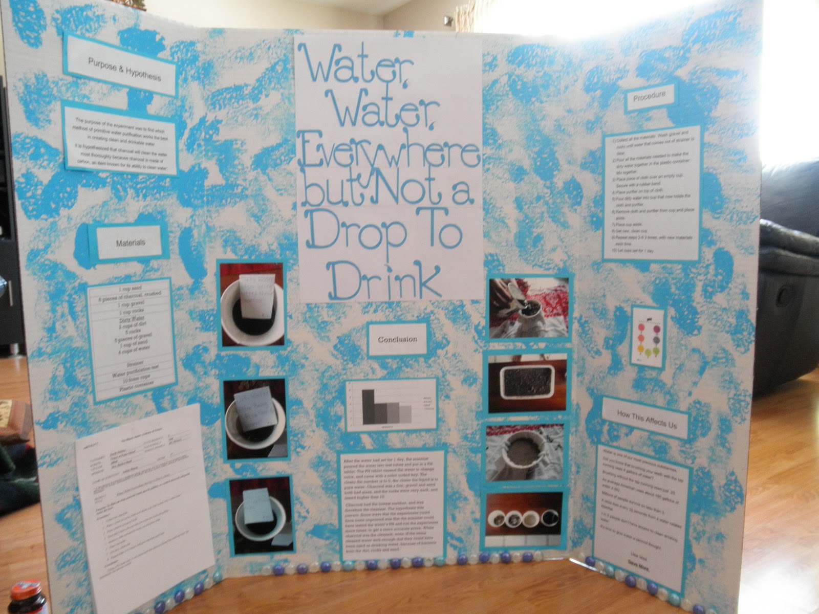 Yuna's Place: Finished Science Fair Project