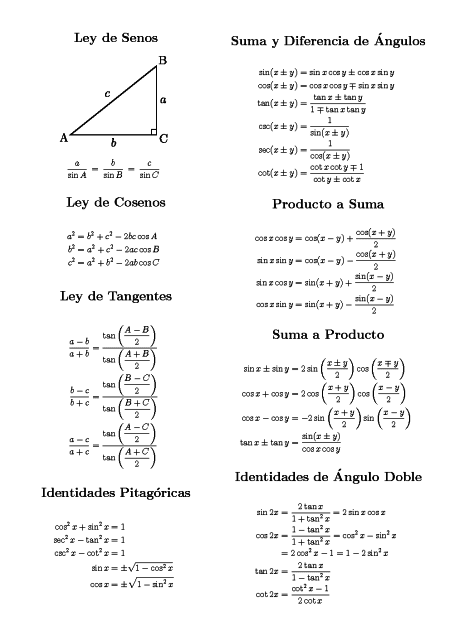 CURSO DE TRIGONOMETRIA TB"B": IDENTIDADES TRIGONOMETRICAS