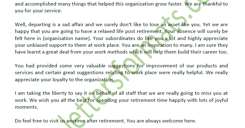 Congratulation Letter Sample For New Position | Master of Template Document