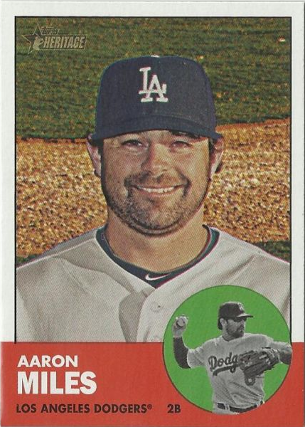 Dodgers Blue Heaven: 2012 Topps Heritage- Dodgers Base Cards