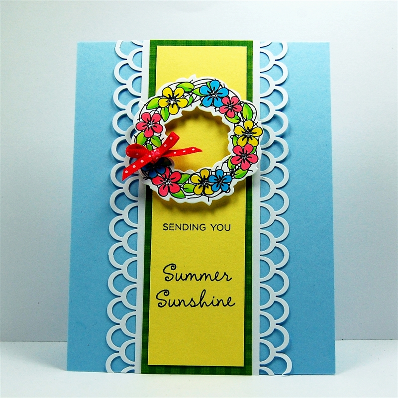 Capadia Designs: Summer Sunshine Card