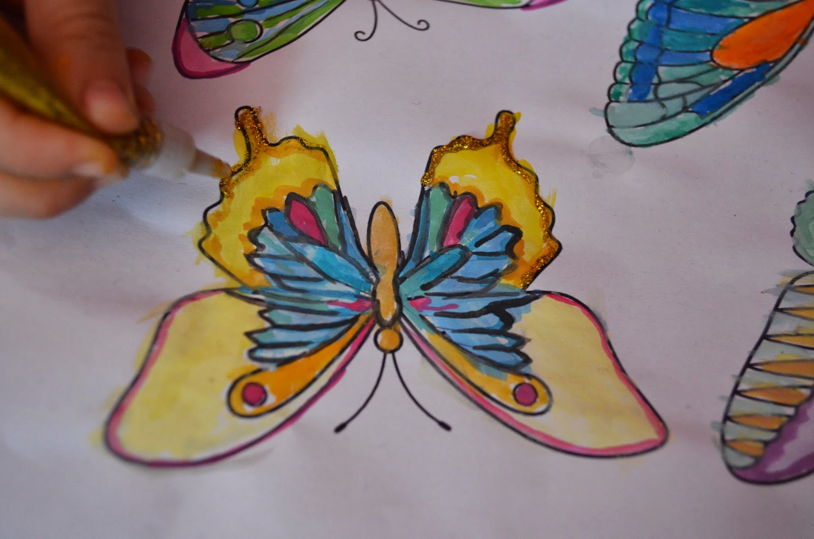 Cuvinte-picaturi de suflet: Fluturi, fluturasi colorati -pregătim ...