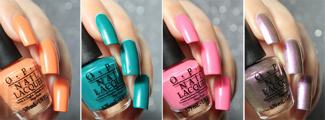 Swatch & Review: OPI Brazil Copaca Babies Mini Set - Nailz Craze