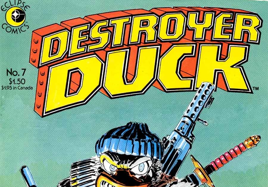 Destroyer Duck #7 - Frank Miller cover - Pencil Ink