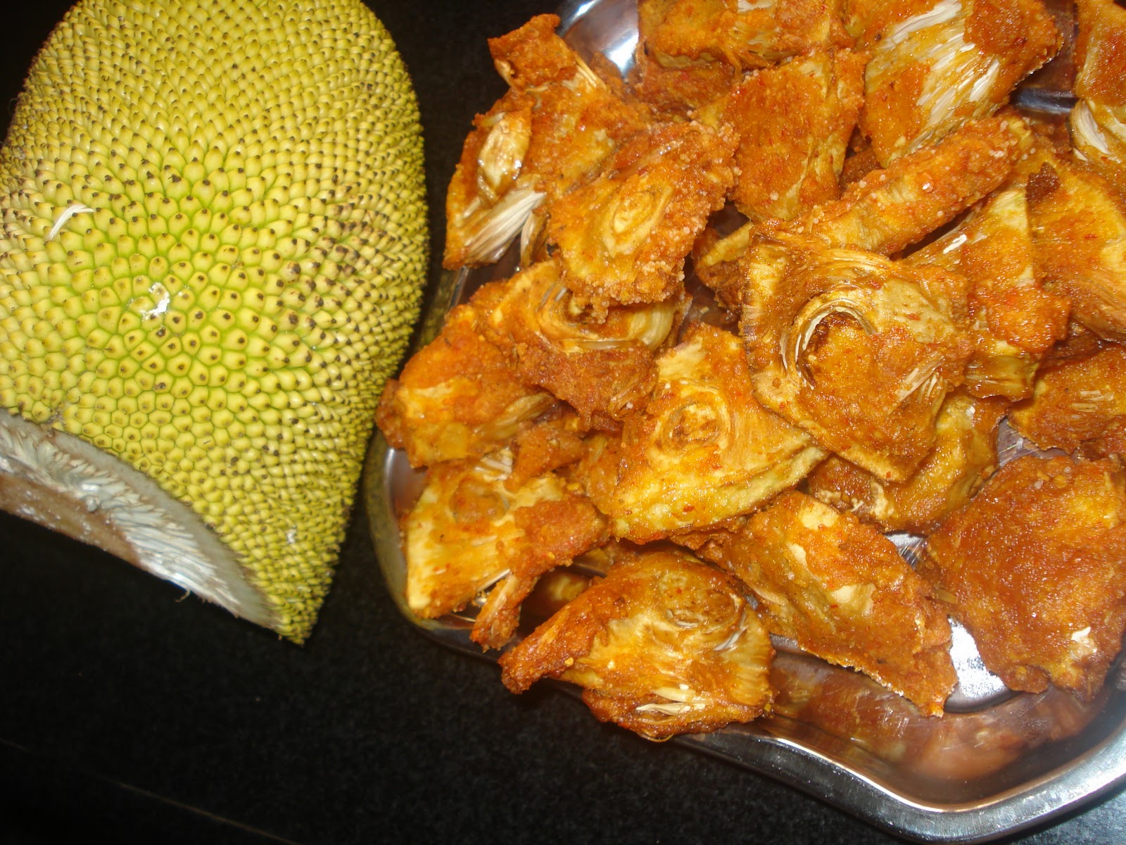 Jay's Veg Kitchen: JACK FRUIT FRY/ KADGI PHODI