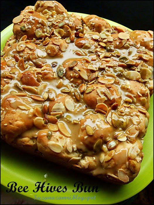 ..Cooking with soul.....: BEE HIVES BUN