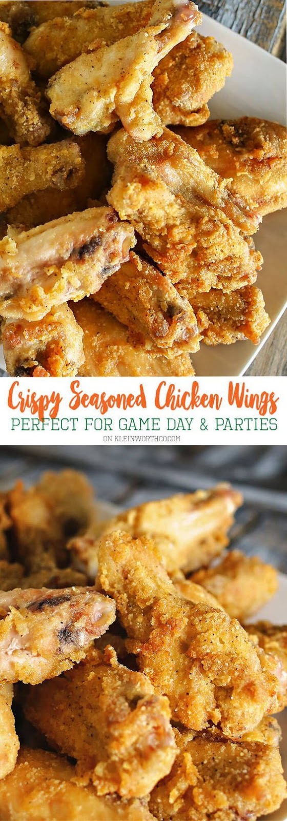 Crispy Seasoned Chicken Wings - The Dinner Recipes Ideas
