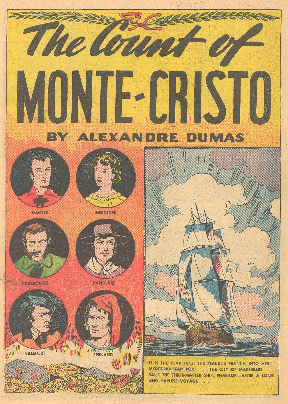Aquellos inolvidables tebeos...: Classics Illustrated #003 The Count Of ...
