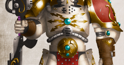 Warhammer 40k Refit: All the pretty Custodes Colors