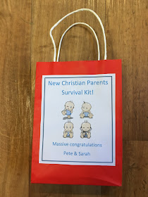 Mummy From The Heart: How to make a New Parents Survival Kit for under £5