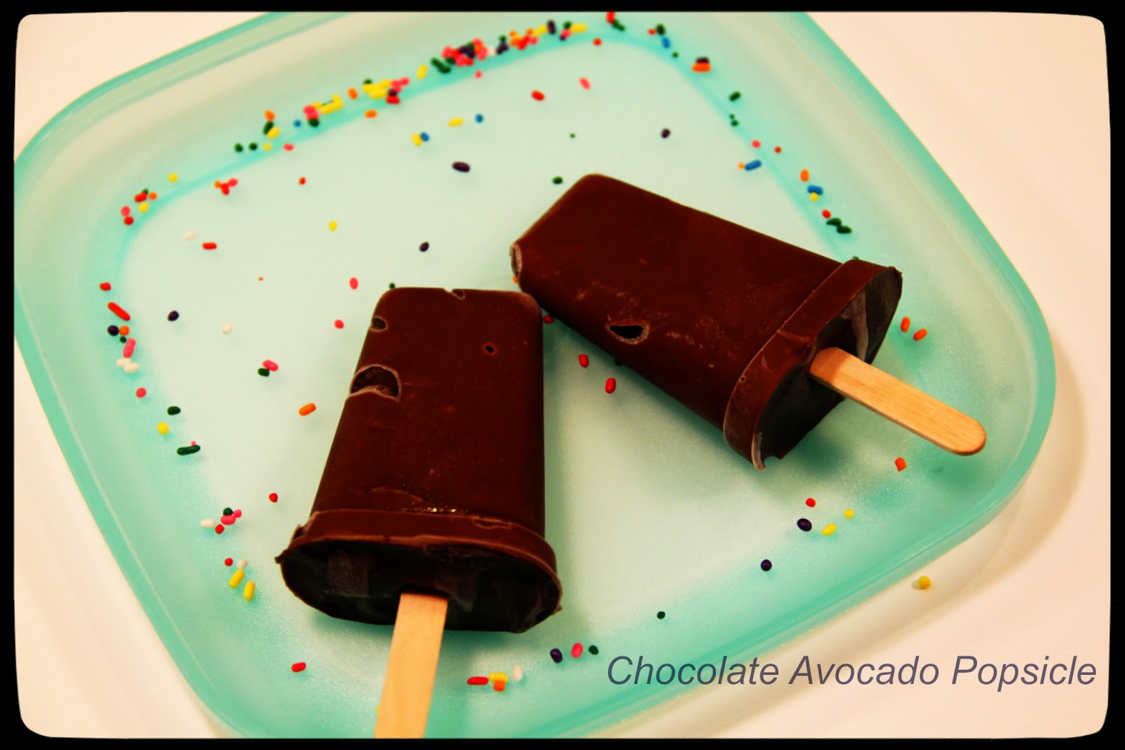 The Pink Devil: Chocolate Avocado Popsicle