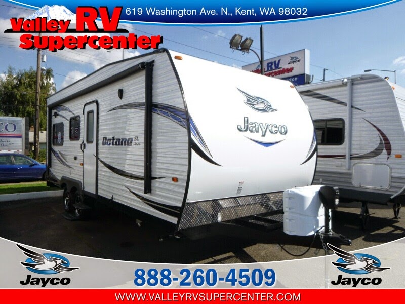 NW RVenture: The 2015 Jayco Octane SL 222 Toy Hauler!!