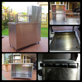 Stall Mudah Lipat by Custom Kiosk: Model : Stall BURGER Mudah Lipat