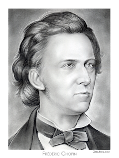 Sketch of the Day: Pianist Chopin