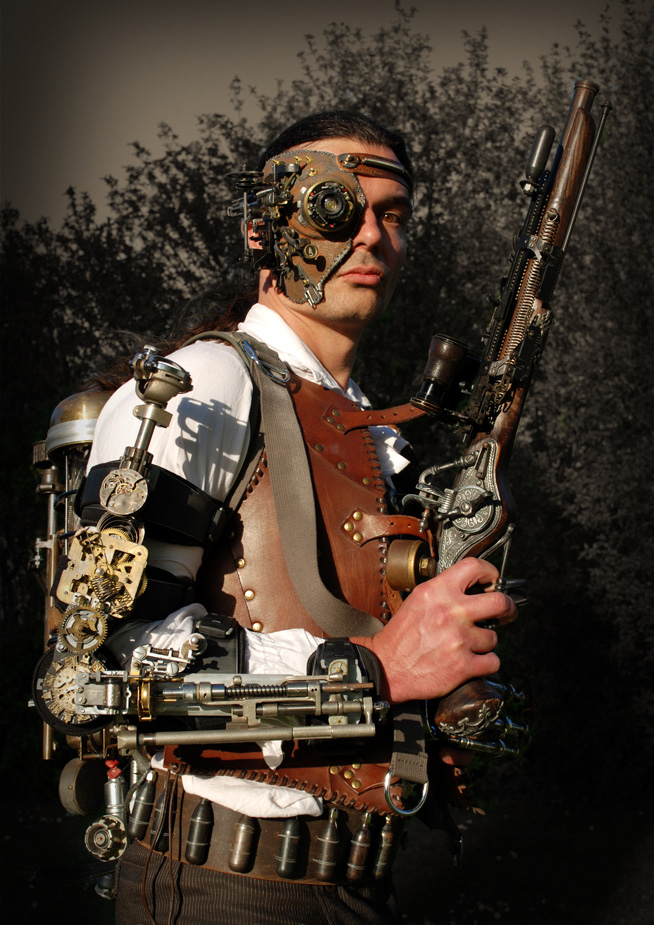 Steampunk Fashion Guide: Steampunk Bionic Man