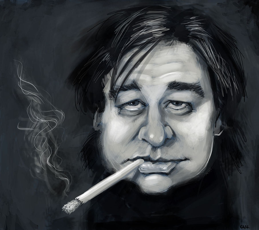 Stephen Case blog: Bill Hicks caricature