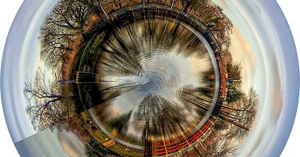 PhotoEffect: How To Create Polar Panorama Effect In GIMP