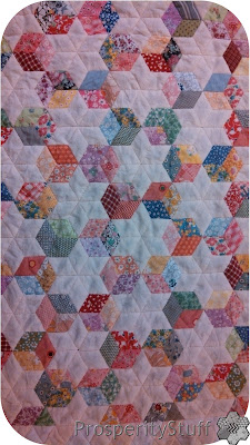 ProsperityStuff Quilts: This past week's English Paper Piecing