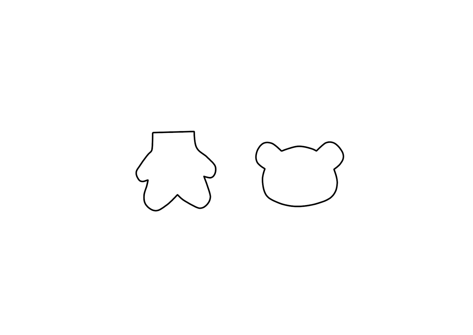 Plush By Tammy: Rilakkuma Plush Template