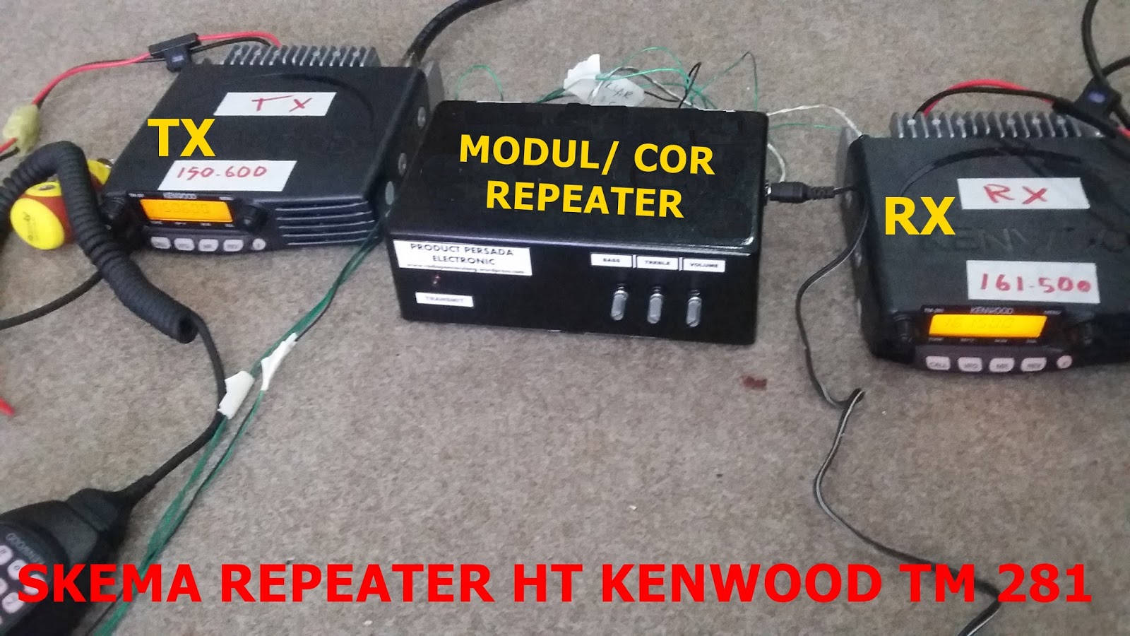 hoby radio komunikasi: RANGKAIAN SKEMA COR REPEATER SISTEM VOX