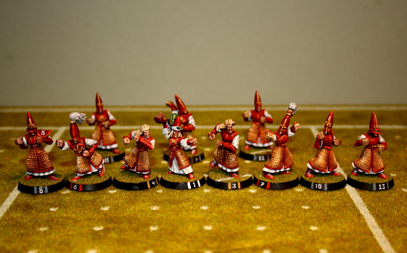 The Art of War: Blood Bowl: High Elf Team Finished
