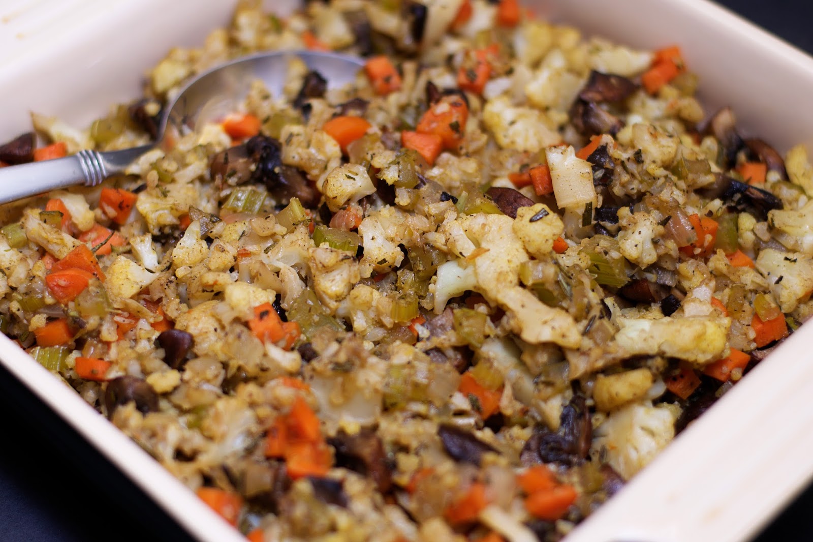 Easy Cauliflower Stuffing Recipe - The Kitchen Wife