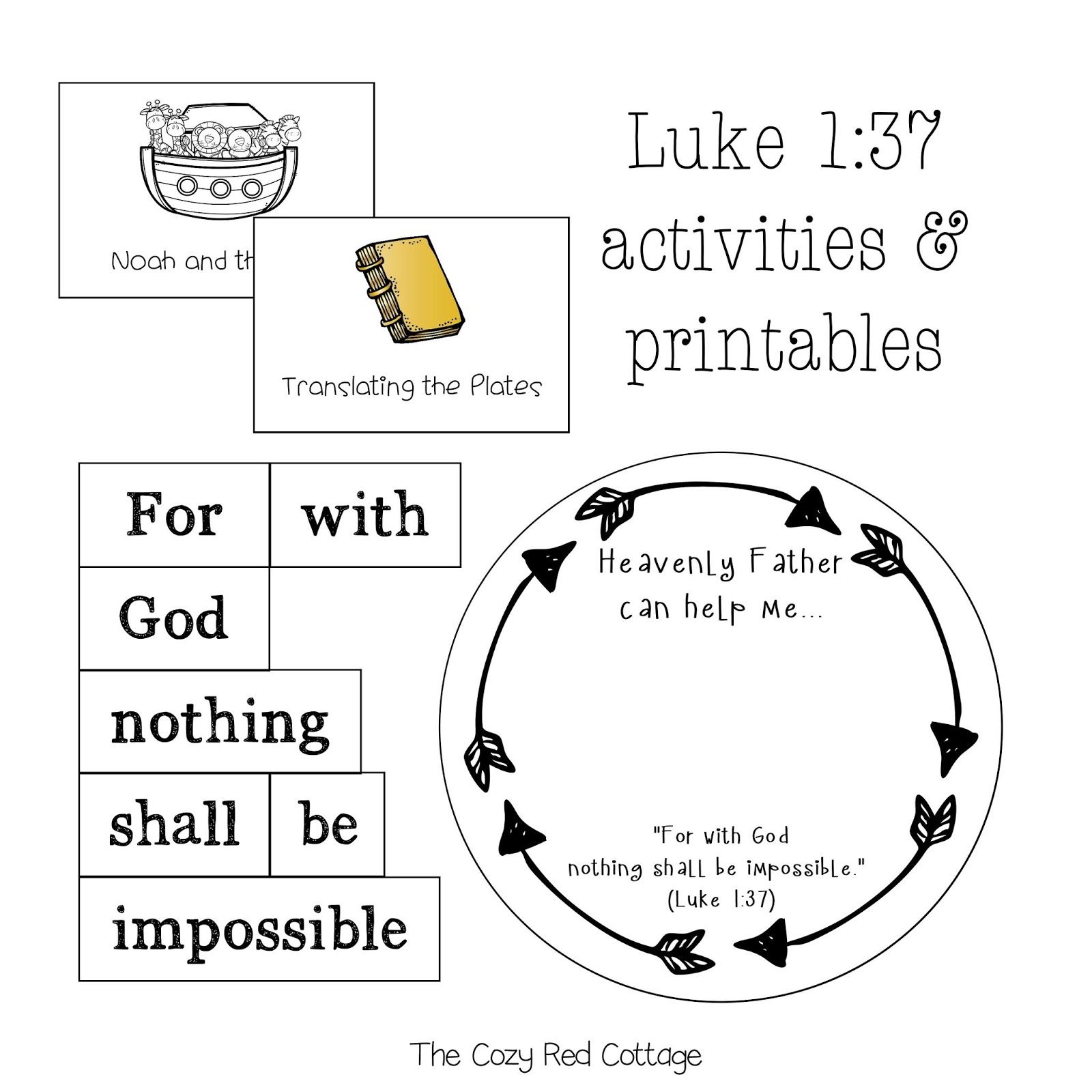 The Cozy Red Cottage: January 7–13 Matthew 1; Luke 1 (Come Follow Me ...