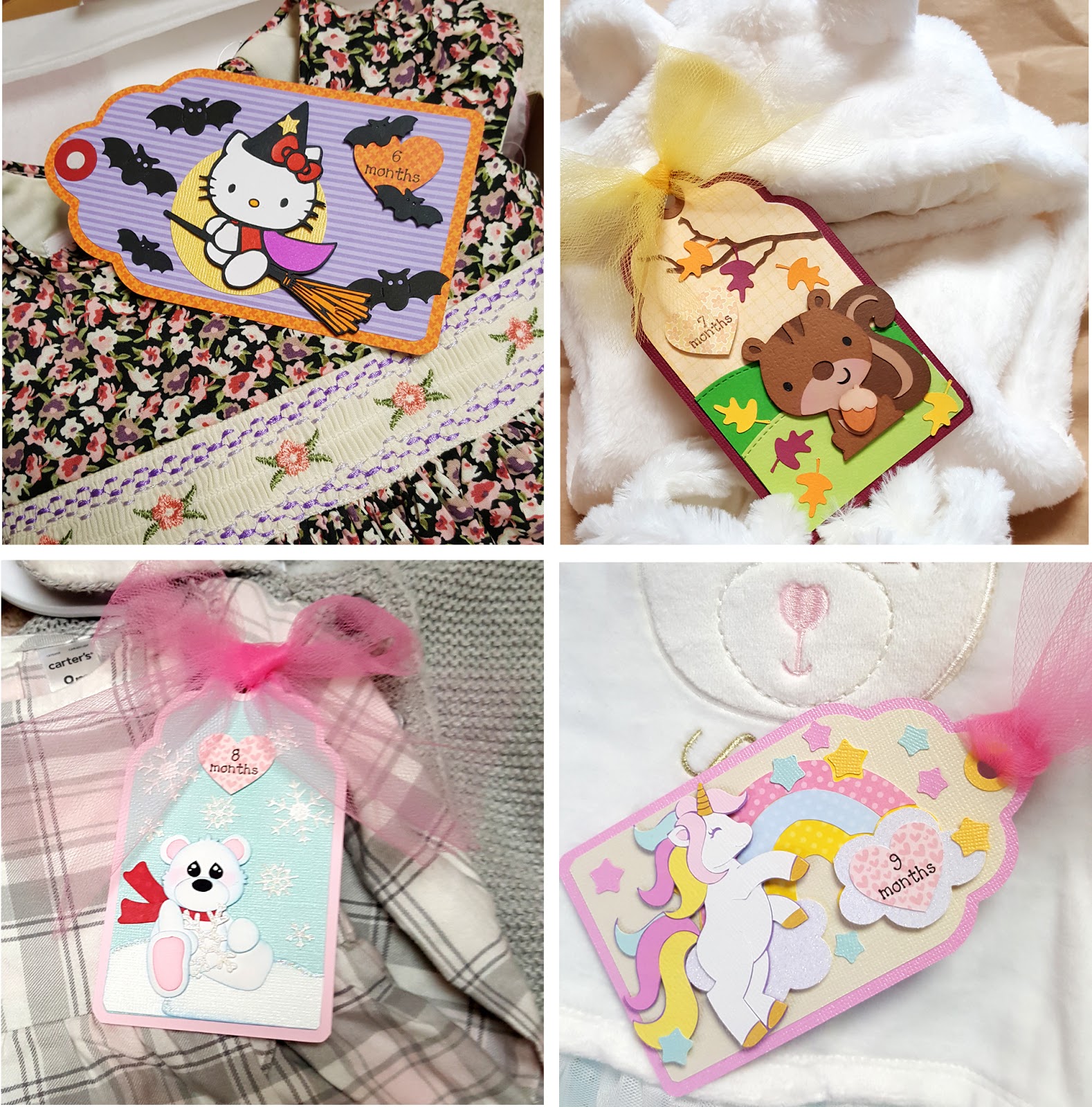 A Star For Chiemi: Monthly Baby Birthday Tags